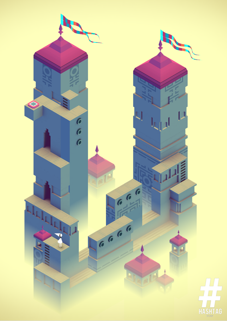 Monument Valley - Game Review (Mobile) (iOS/Android) - HASHTAG