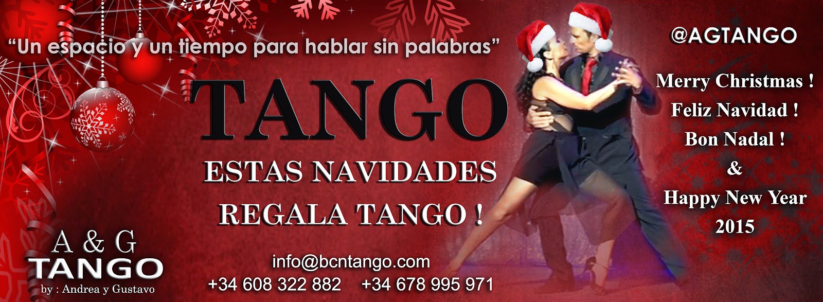 A&G TANGO - SHOWS & CLASSES - BARCELONA, SITGES: Private Tango Lesson