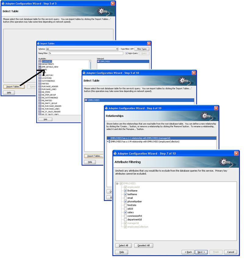 Soa And Bpm My Learnings Working With A Database Adapter Part 1
