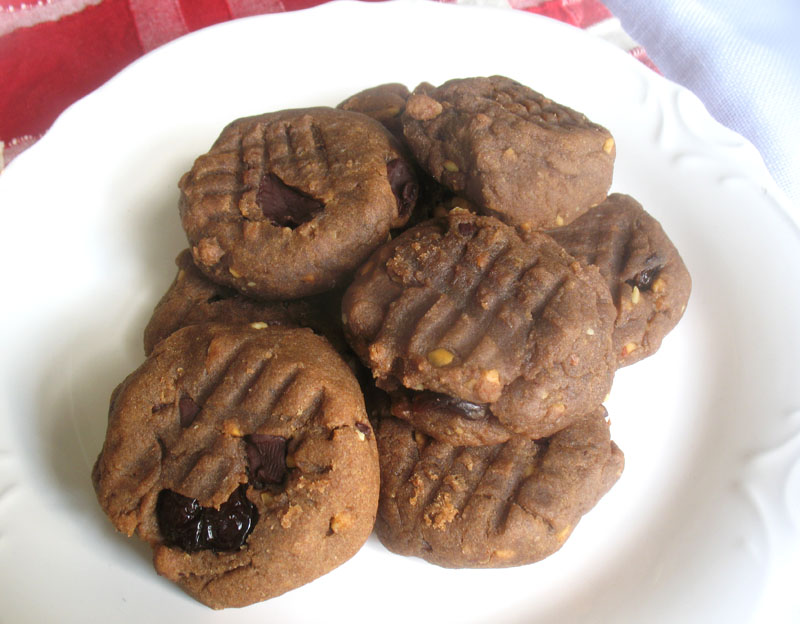 Peanut Butter Chocolate Chunk Teff Cookies | Lisa's Kitchen ...