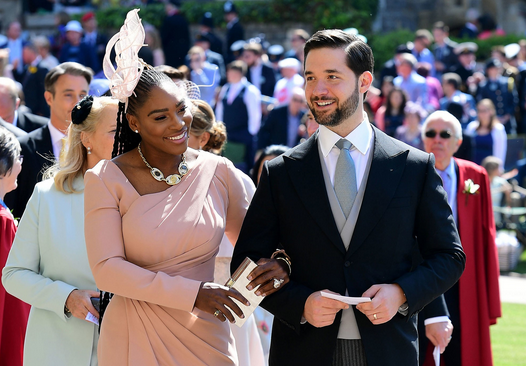 Fan asks Serena Williams' husband if the couple are getting divorced as ...