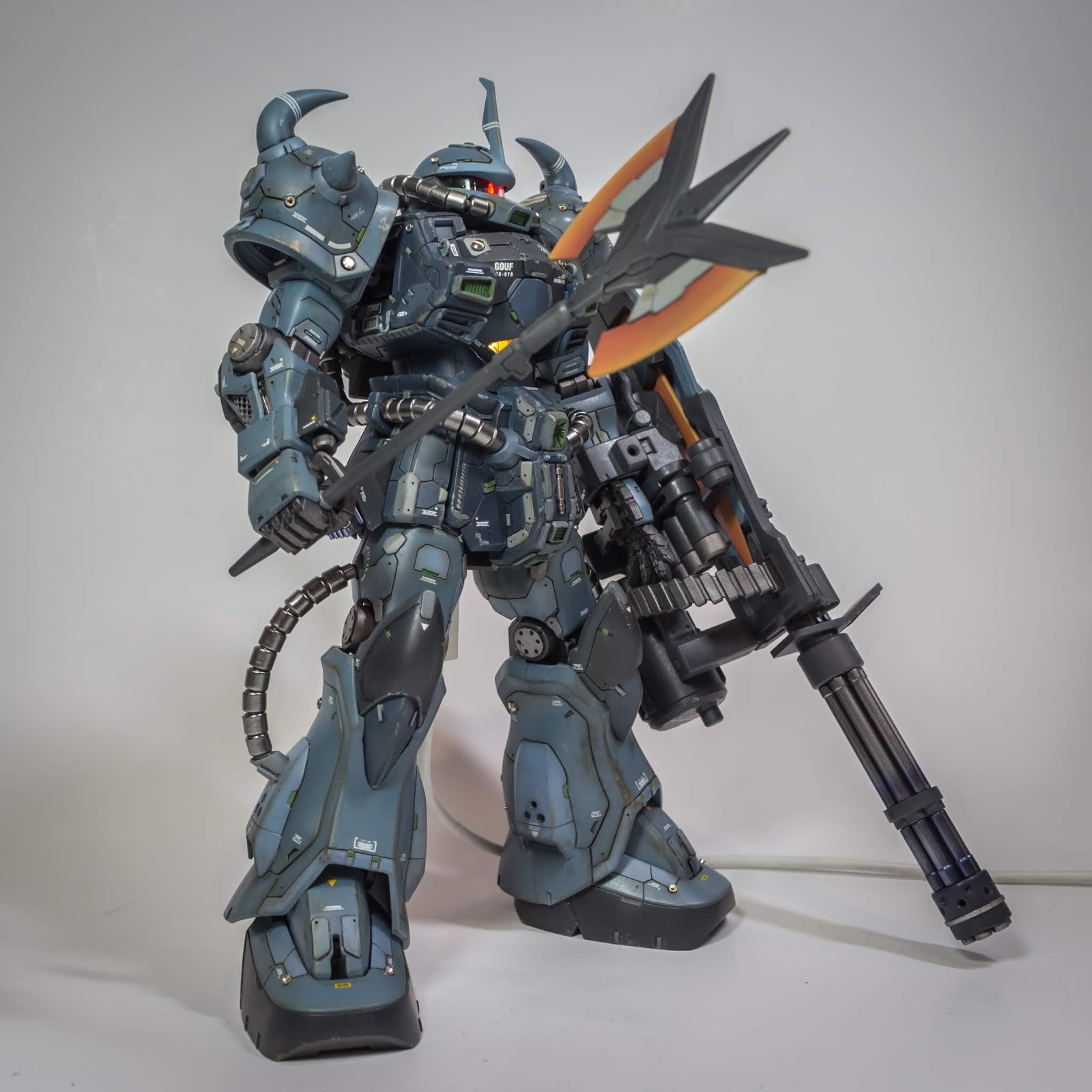 Completed Build: MS-07B-3 Gouf Custom