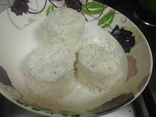 MALABAR TRADITIONAL SNACK - POORAM VARUTHATH WITH LEFTOVER PUTTU
