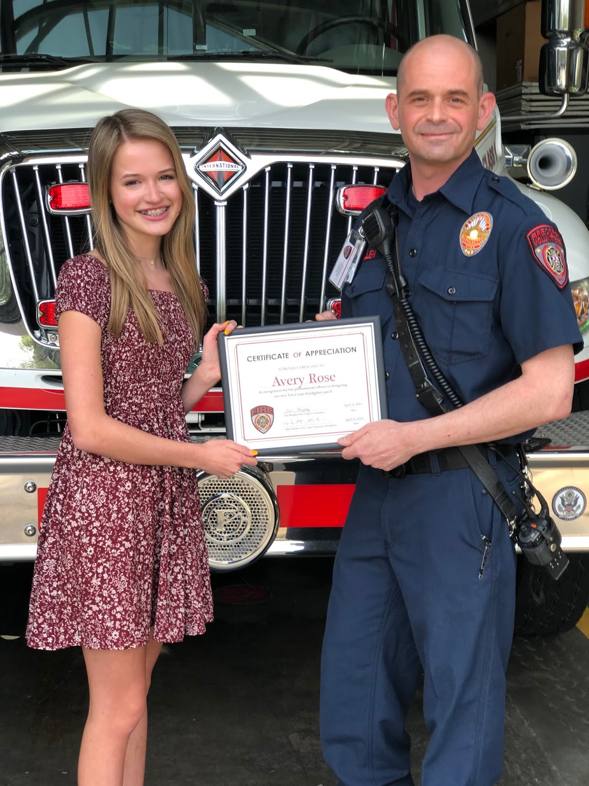 Raiders Revealed: Avery Rose Wins Alpharetta Fire Station Design Contest!