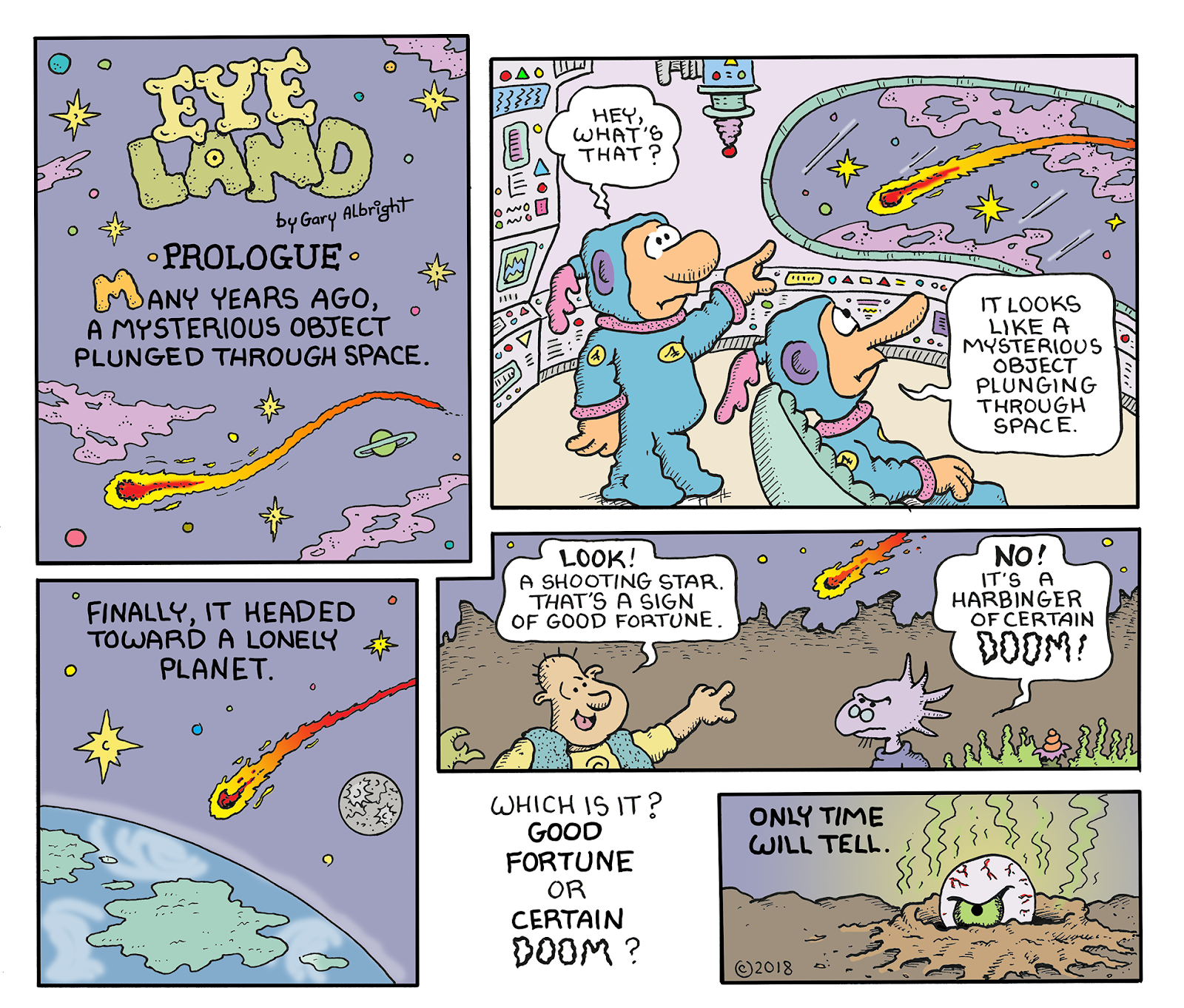 Welcome to Bright Side Up web comics.: Eyeland Prologue