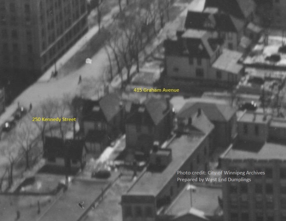 Winnipeg Places: 415 Graham Avenue - Lonely House