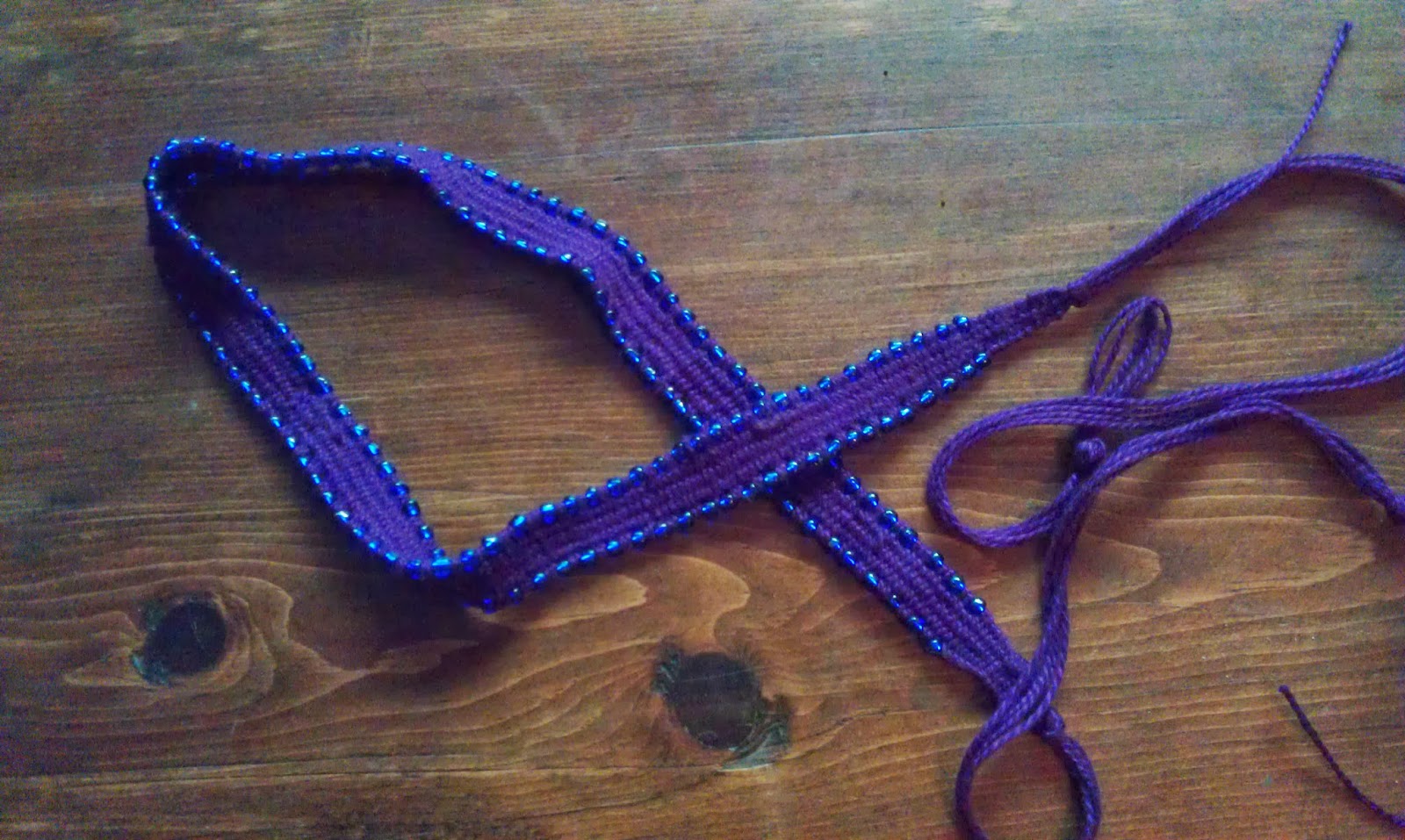 On Winterbourne Hill: Bow Loom Weaving