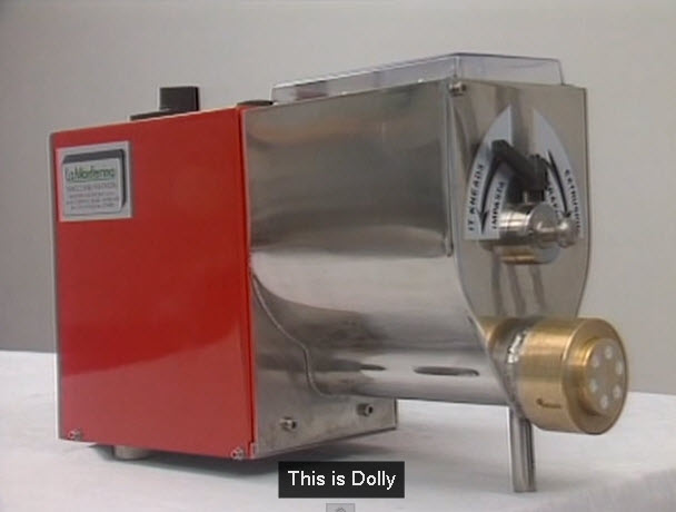Pasta Machineเครื่องทำพาสต้าและสปาเกตตี้ Dolly Mini P3 | Machine Tool ...