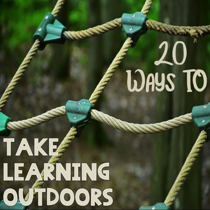 ELA An Easier Way: 20 Ways to Take Learning Outdoors
