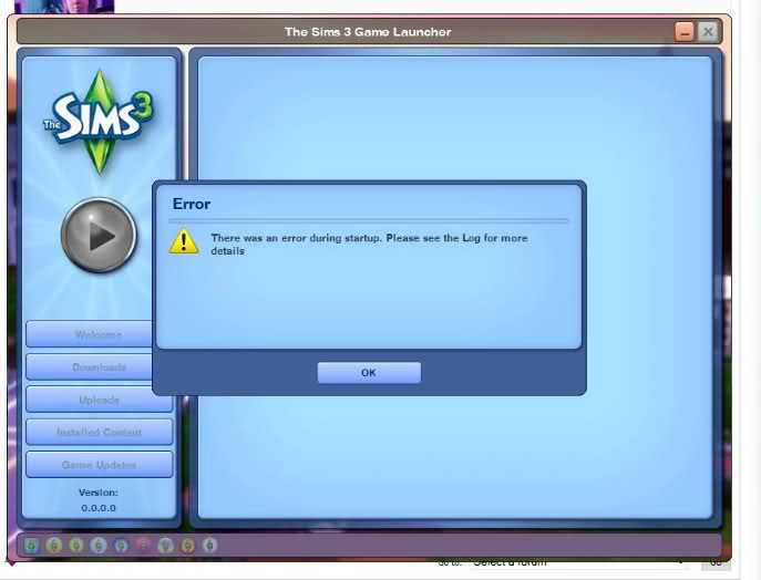 ALLAN AND THE SIMS 3 BLOG: Solution After Uninstalling The Sims 3 Demo Pets