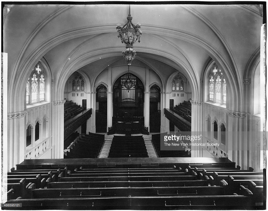 New York - History - Geschichte: Broadway Tabernacle