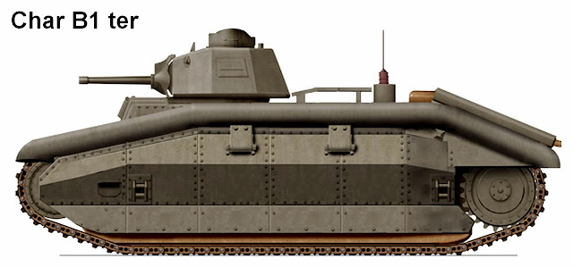 Panzerserra Bunker- Military Scale Models in 1/35 scale: Char B1 and B1 ...