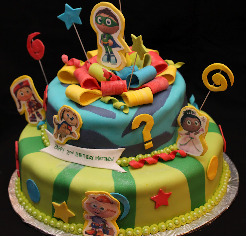 Love Dem Goodies: Super Why Cake
