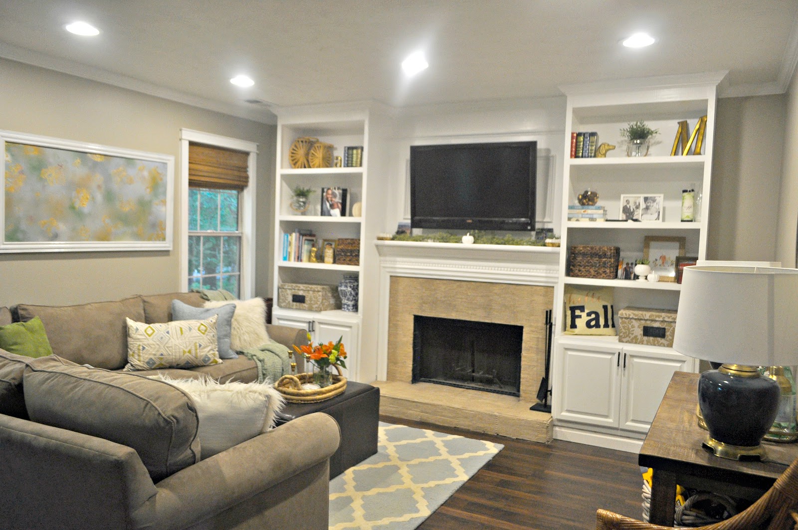 Family Room Updates Over the Years - Live Pretty on a Penny