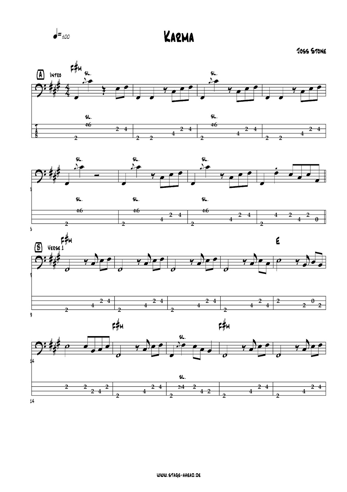 Basscination: Special Request: Karma (Joss Stone)