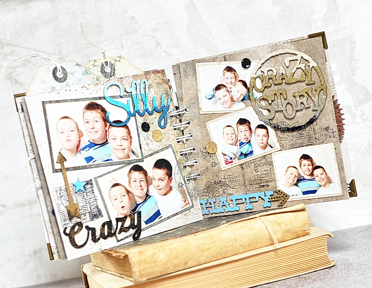 Blue Fern Studios: A Mini Album And A Layout by Maja