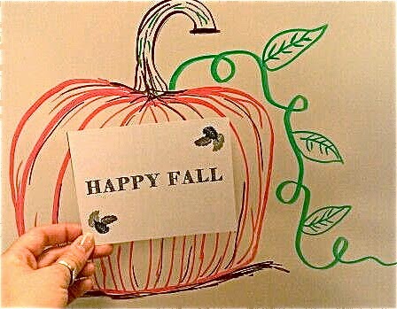 Crafts and Chaos: FREE Fall Printable Note Cards