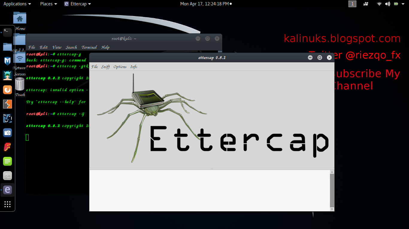 MITM dengan Ettercap: Tutorial Sniffing menggunakan Ettercap