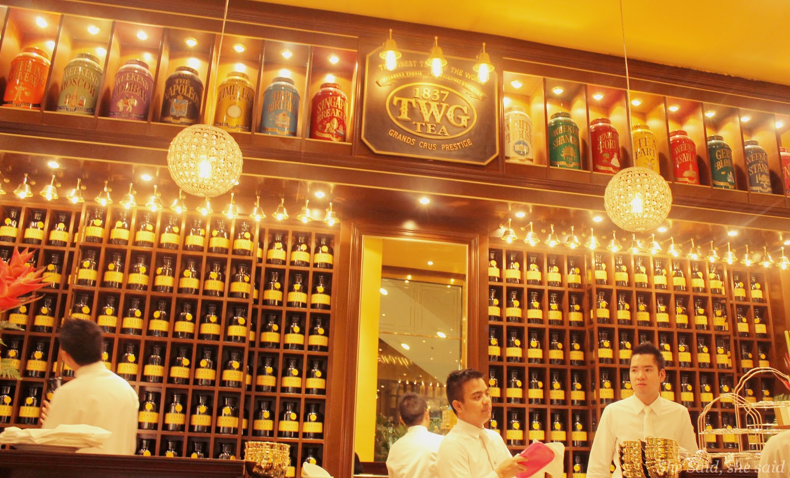 She Said, she said: The Way We Ate - TWG Tea Salon & Boutique