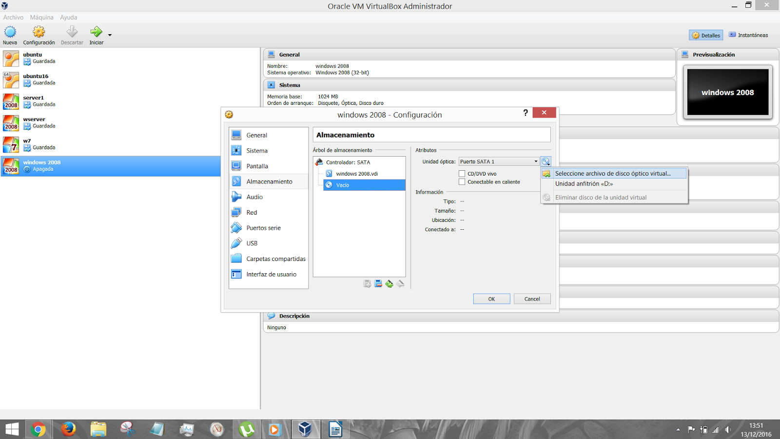 blog Marco: Configuración completa de VirtualBox. Modo NAT - Modo Puente