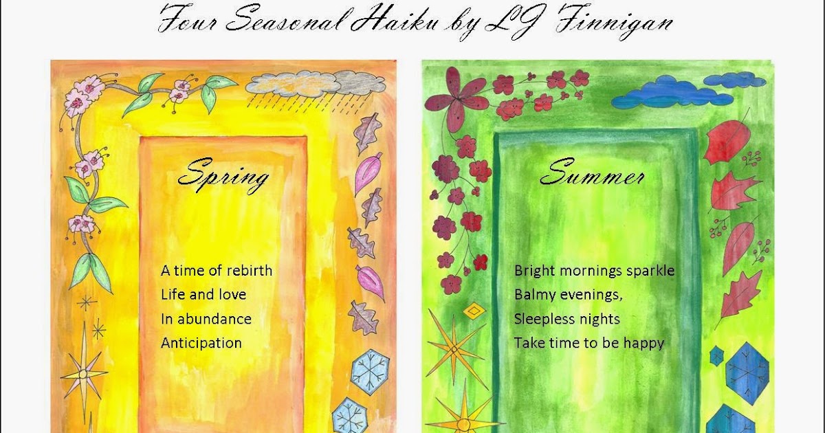 ALF Creations @ The Star Heart Cafe: Four Seasons Poetry