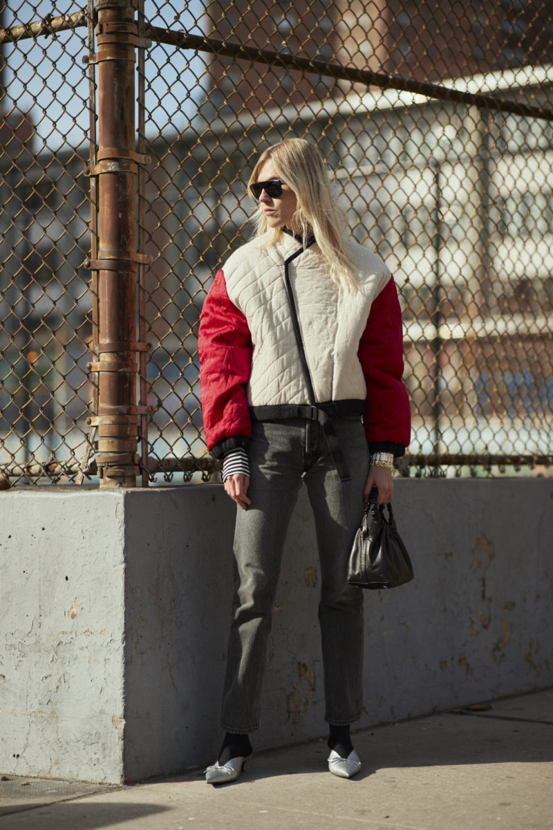 street style_short jacket - DIMANCHE