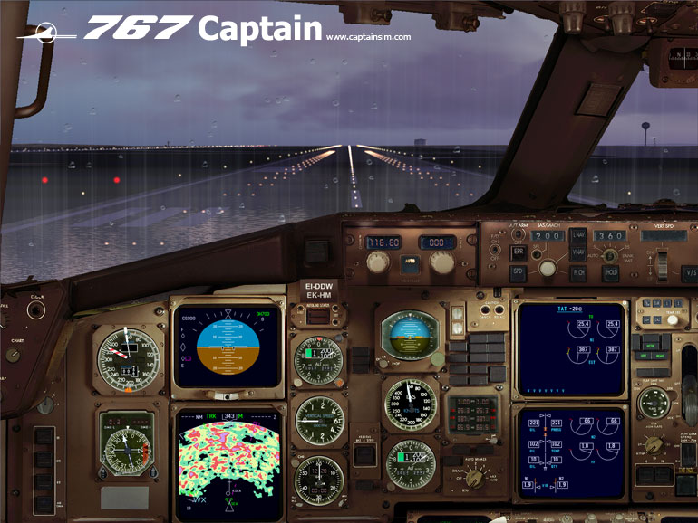 Flight Simulator 2004 Next Generation: Captain Sim 767-300 FSX