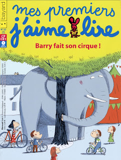 Les lectures des lapins: Mes premiers j'aime lire - Barry fait son cirque
