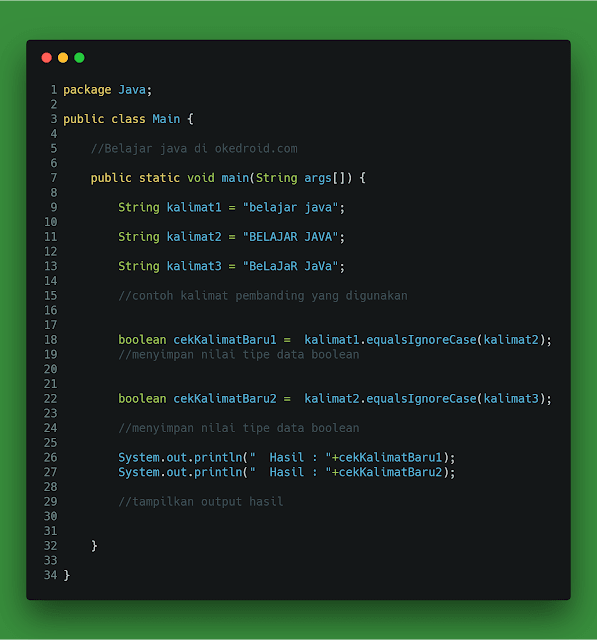 Belajar Mengenal Fungsi Equals String Pada Aktivitas Java - Java Media Kita Belajar Mengenal Fungsi Equals String Pada Aktivitas Java - Java Media Kita