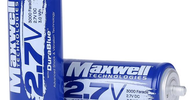 Maxwell Capacitor Ultra 2.7 Volts 3000F farads Super Capacitores