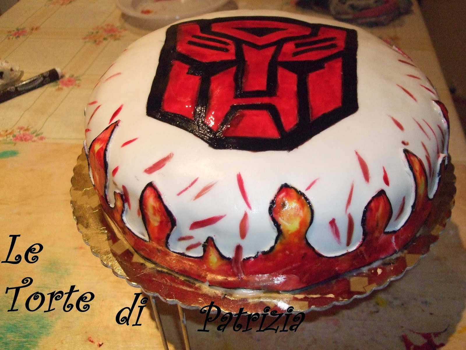 Le Torte di Patrizia passione e fantasia: Torta Transformers