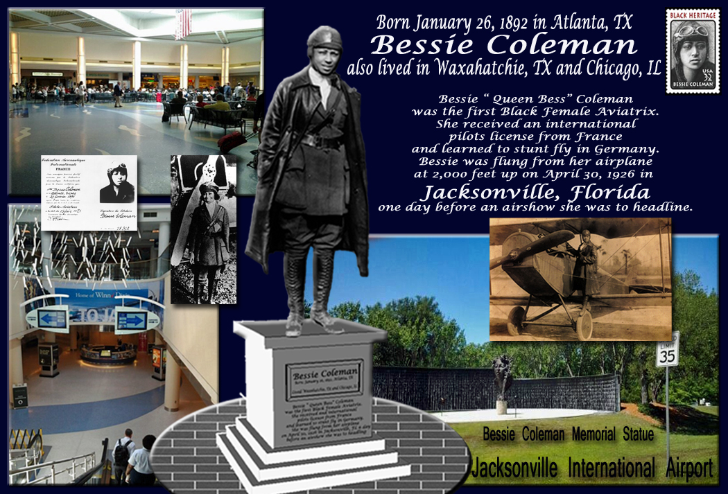 Bessie Coleman: Flying the Blues: Creating a Statue for Bessie Coleman