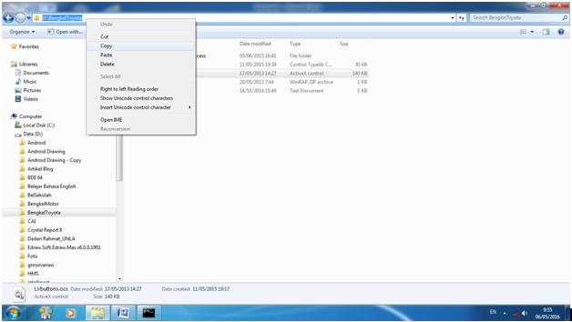 Cara Seting atau Register File OCX di Windows - Source Code