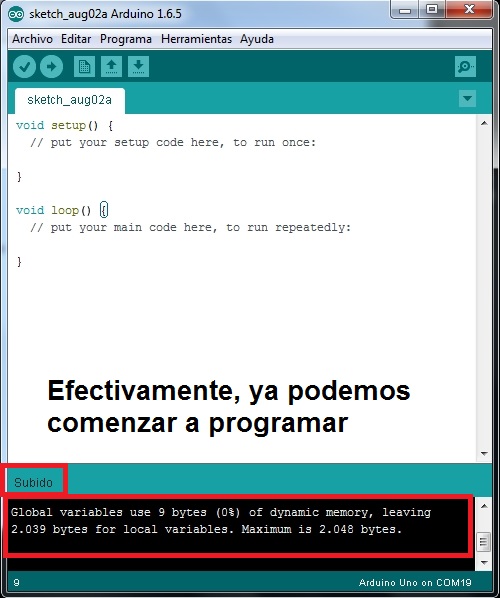 Seba Electronic Labs: [Arduino 07] Arduino Pícaro cómo usar y comparación con Arduino UNO