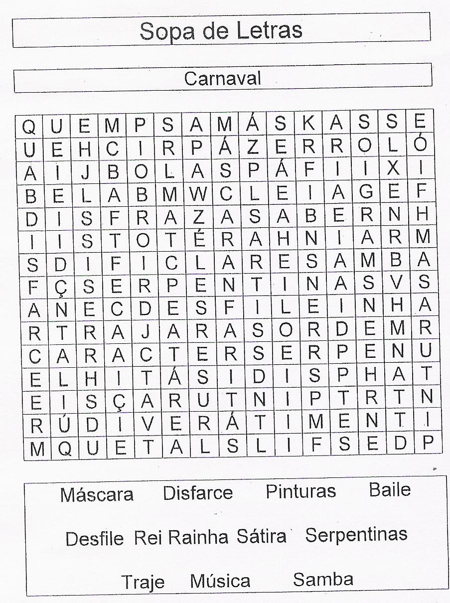 O Sonho dos livros : Carnaval