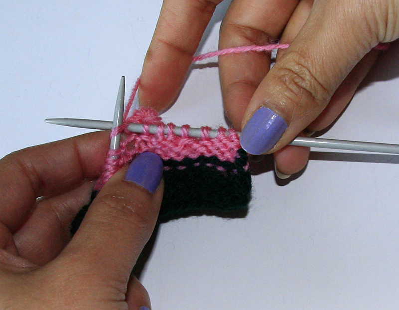 Tina's handicraft : Spring Stitch - Knitting Pattern