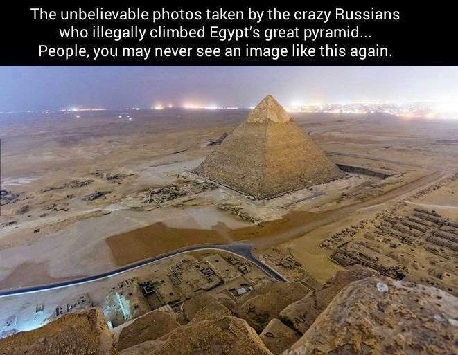 The unbelievable photos taken by the crazy Russians who illegally ...