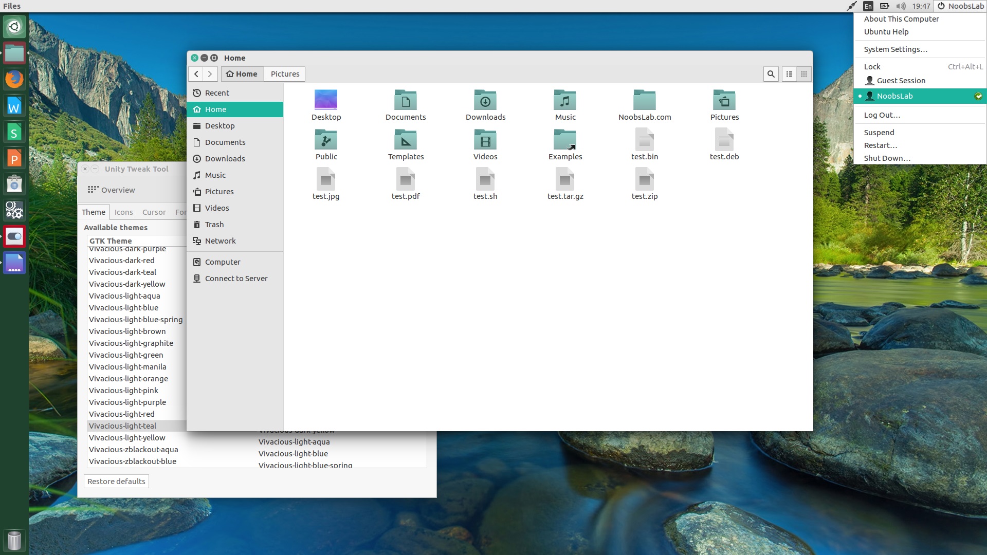 Vivacious Colors Gtk Theme Suite Available in 'Light' and 'Dark ...