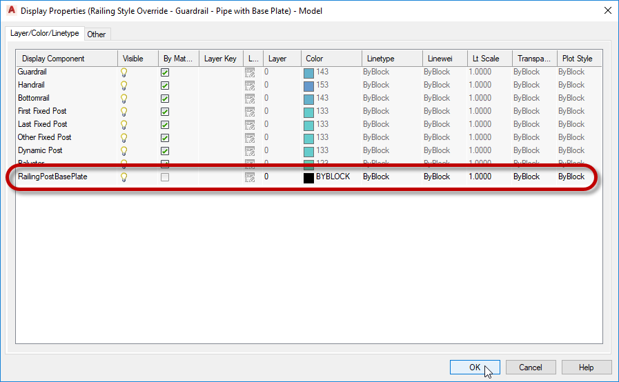 The Architect's Desktop: ACA: Custom Block for Railing Model Display ...