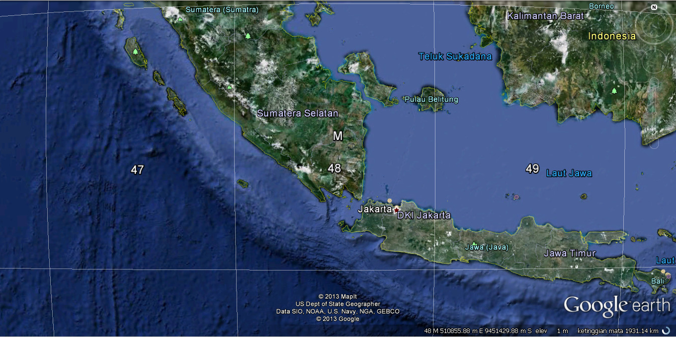 Mengenal Koordinat UTM