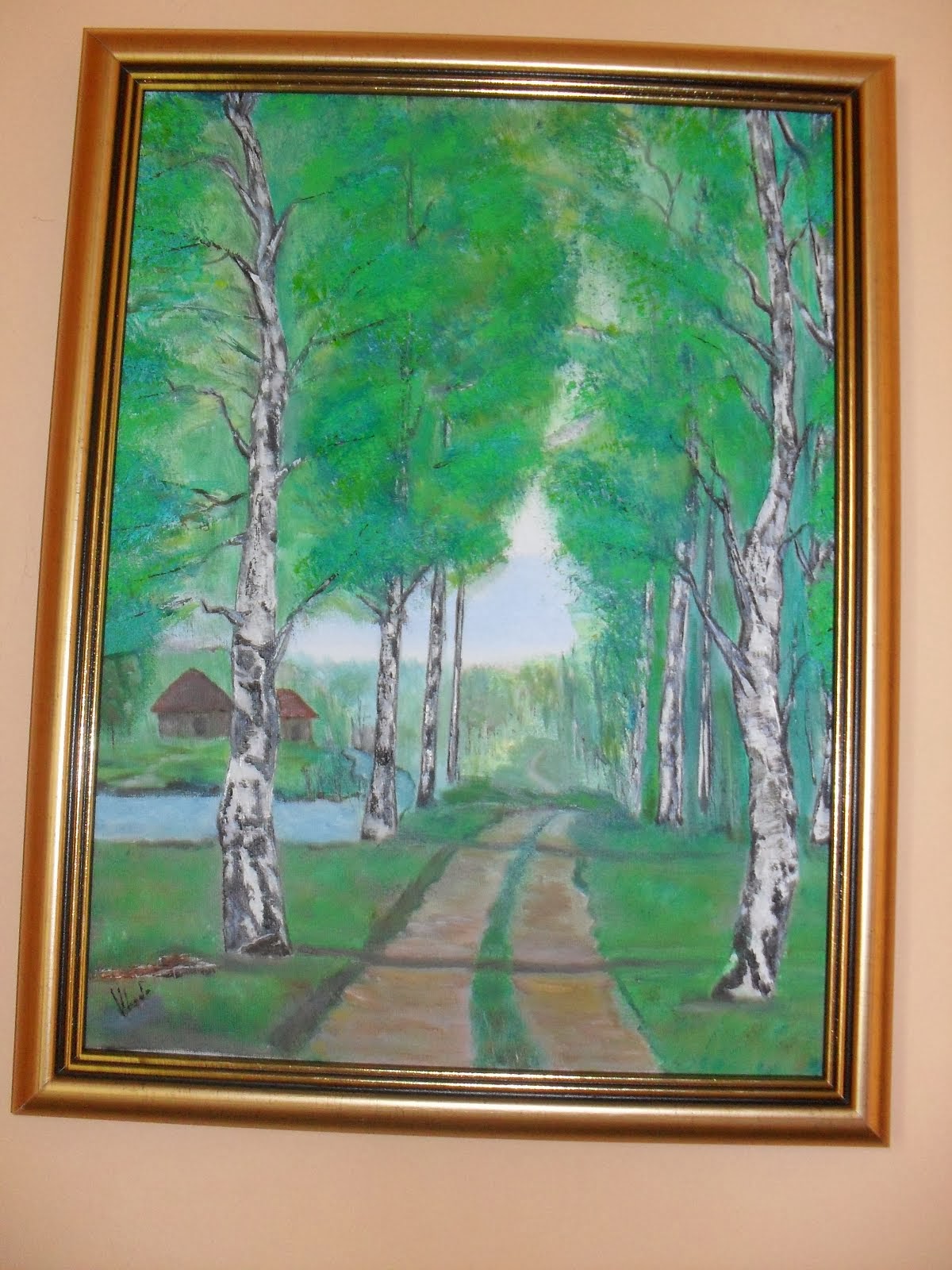 ULJE NA PLATNU: ulje na platnu-slikar vladisav bogićević luna niš