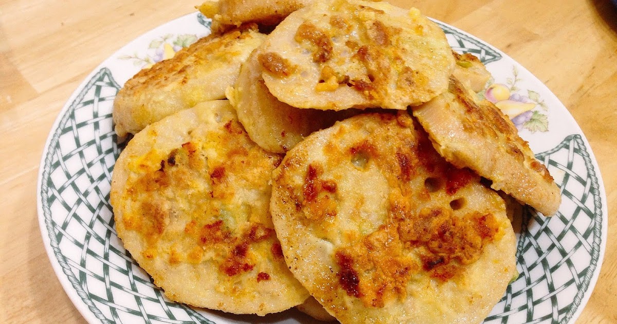 Jack‘s’ Unprofessional Cooking-Pan Fried Lotus Root Pancake with ground ...