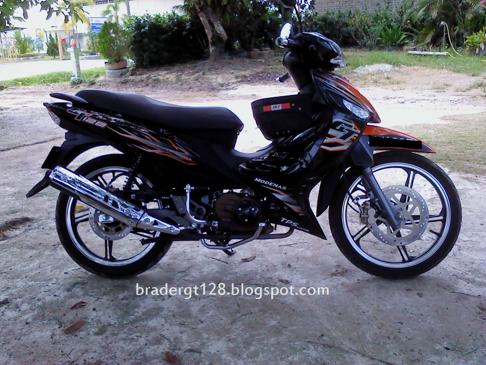 Steady Brader naik GT128: Why I choose Modenas GT128