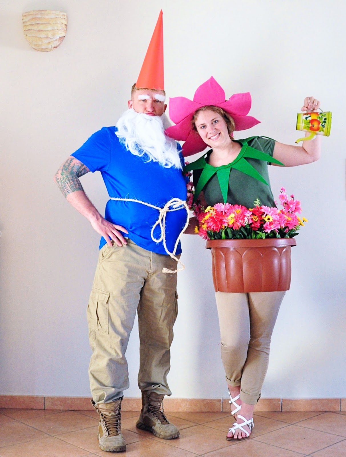 Little Sloth: Garden Gnome, Flower, Bee Family Costume