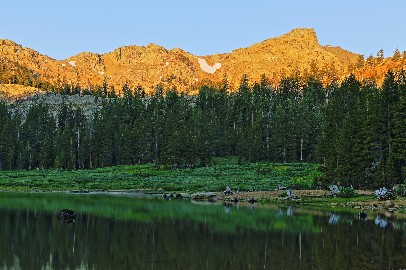 Eric On The Trail: Mokelumne Wilderness from Upper Blue Lake in Alpine ...