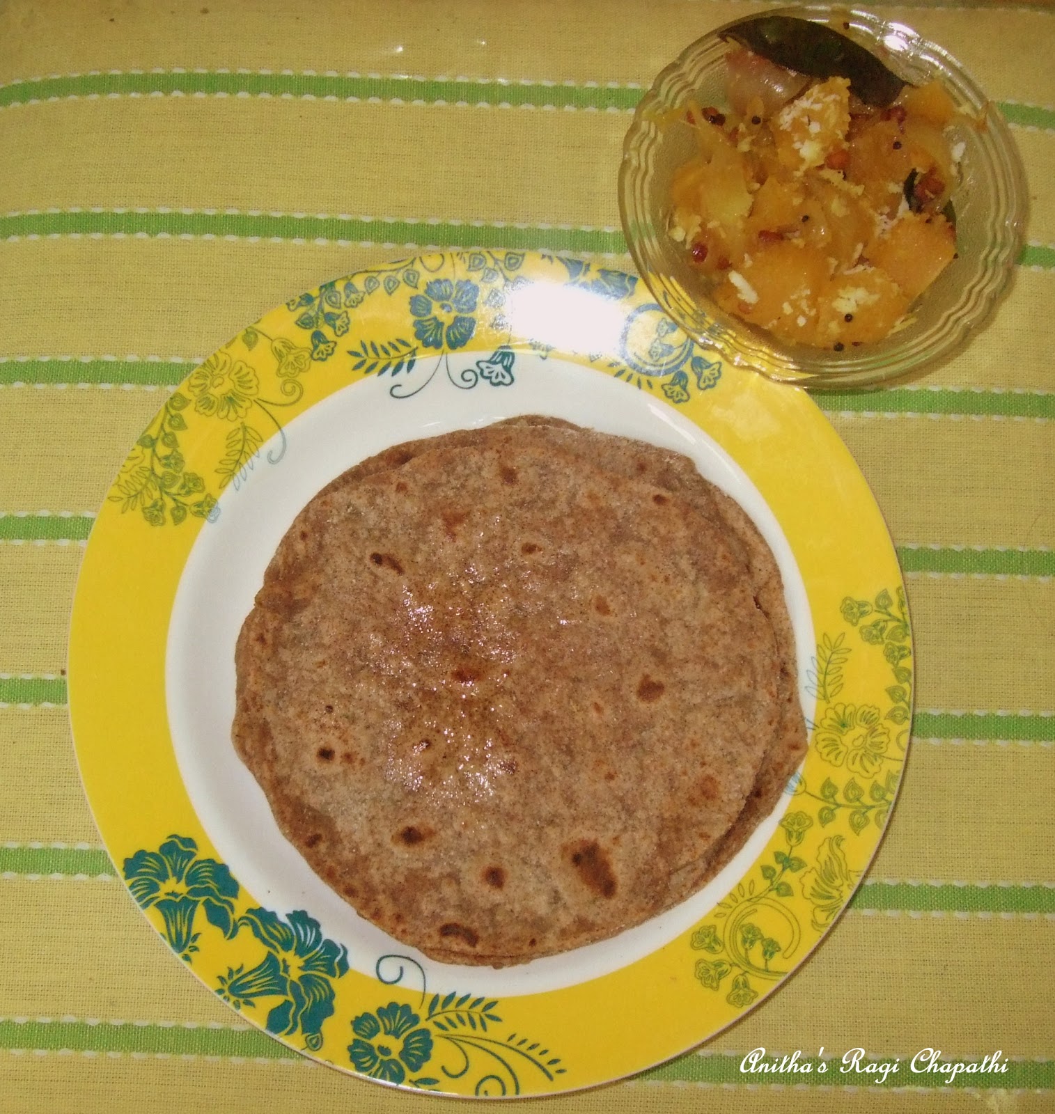 Namma Naadu, Namma Sampradaya! (Our Land, Our Traditions): Ragi Chapathi