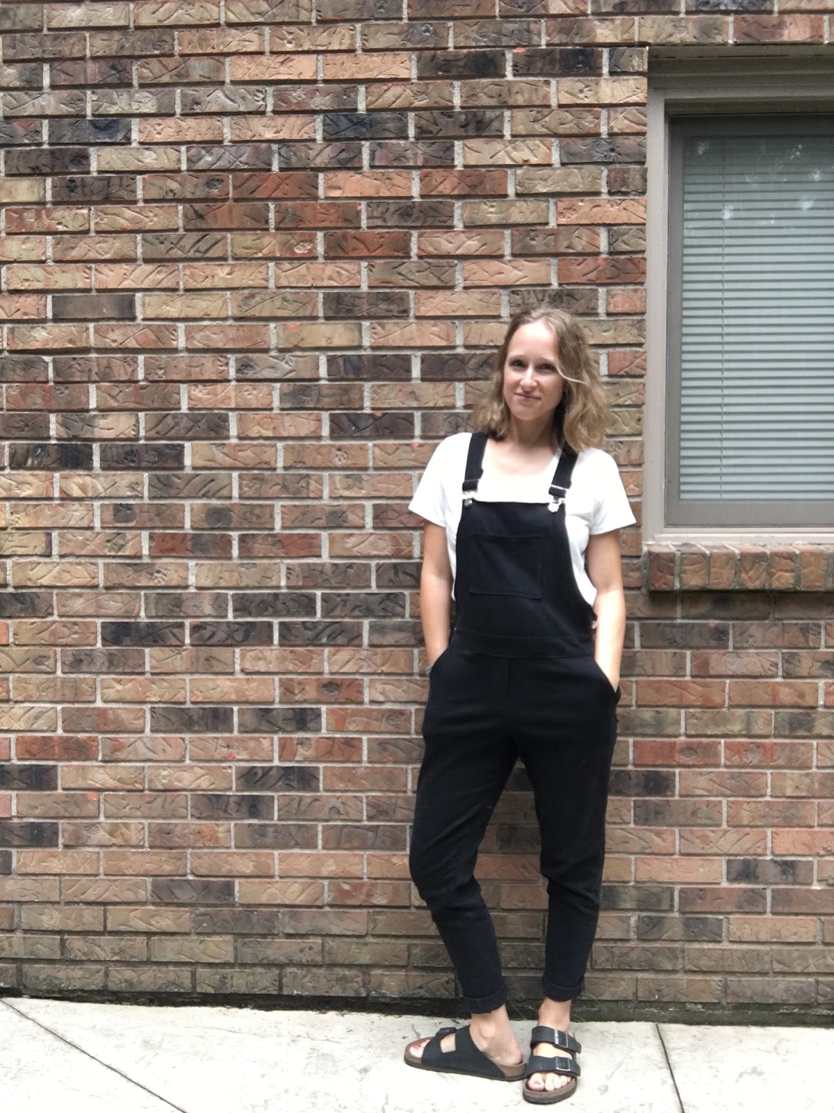 110 Creations: Black Overalls