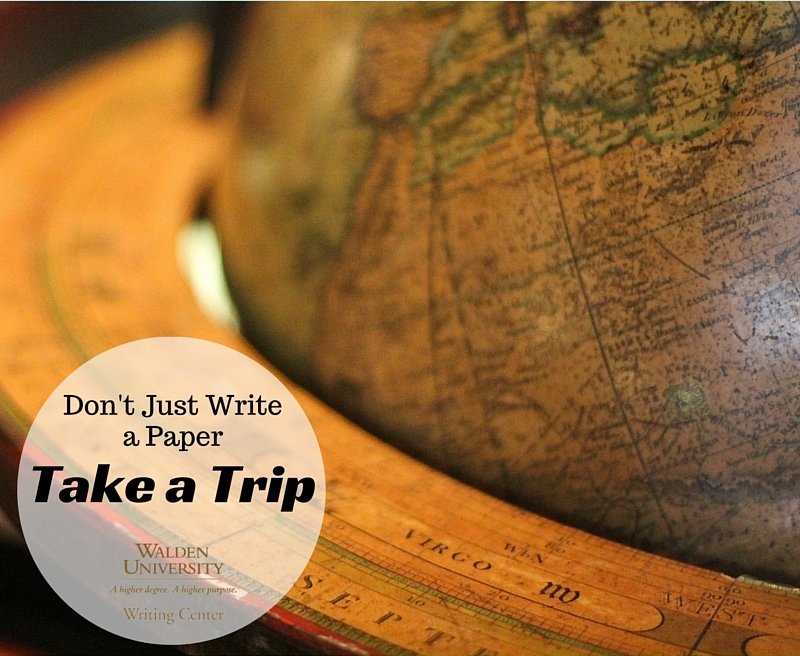 Don't Just Write a Paper, Take a Trip