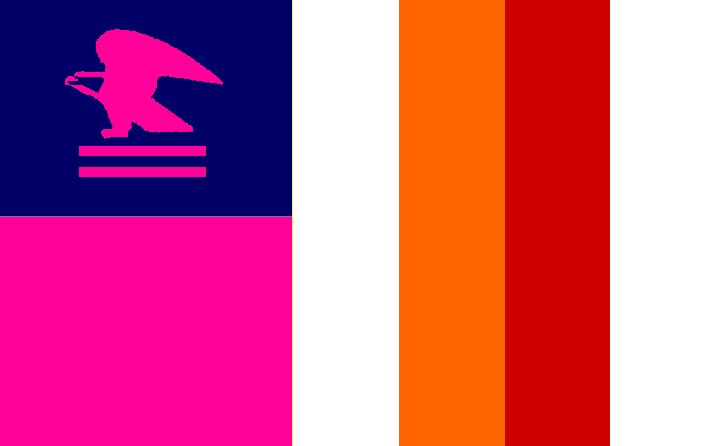 The Voice of Vexillology, Flags & Heraldry: Zip Code Flag for 90210