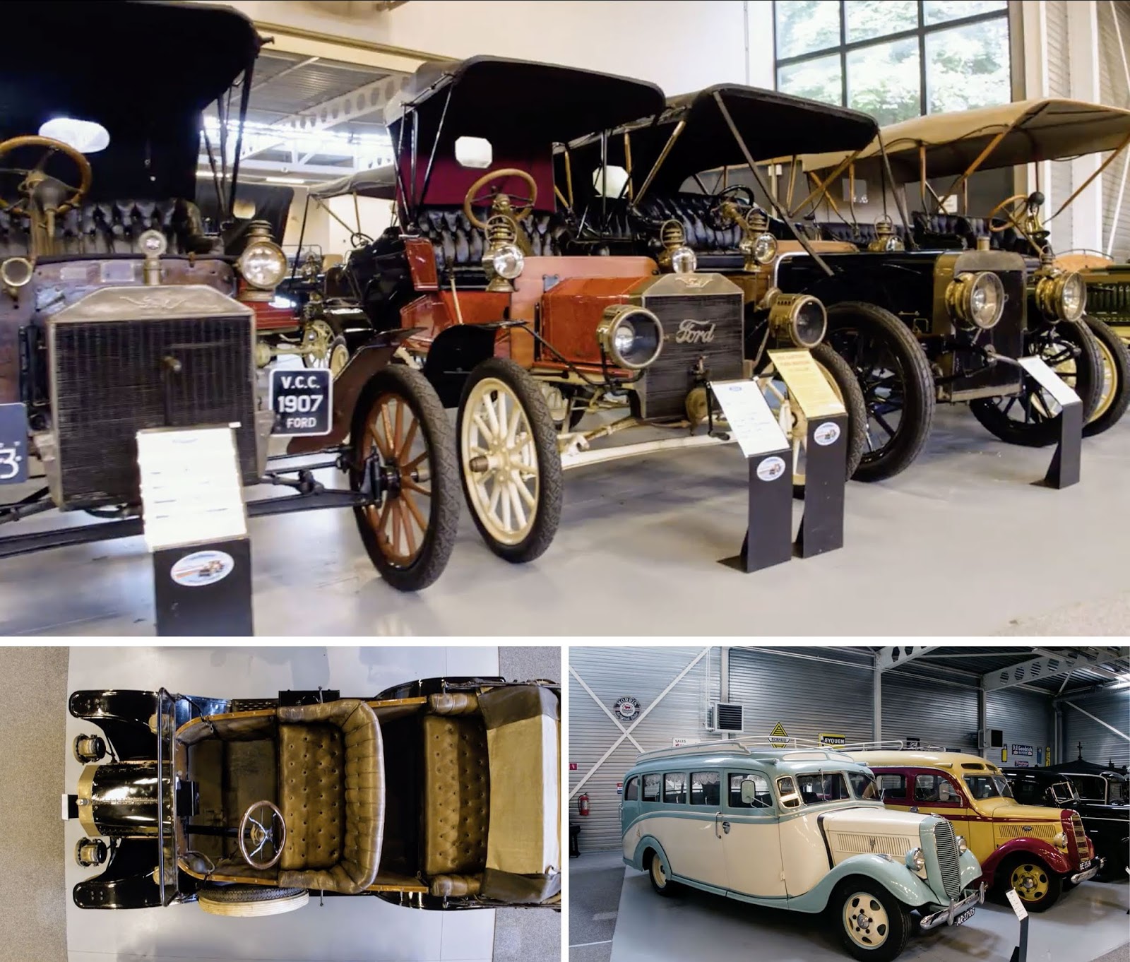 The largest private collection of old Fords